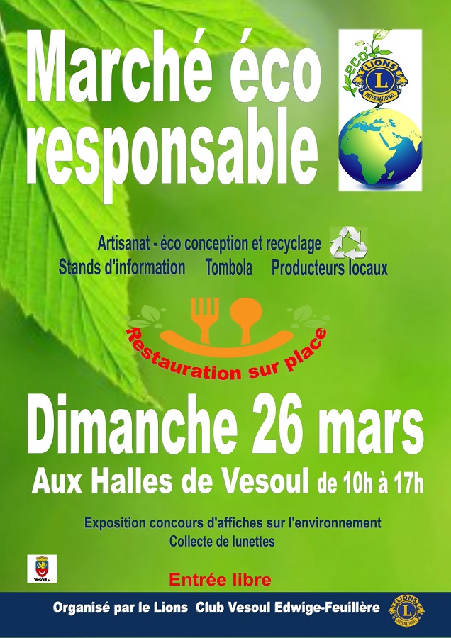 Marché éco responsable • macommune.info
